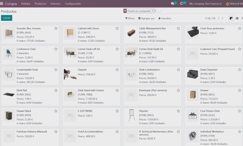 Inventarios Con Odoo | Tiam-V Soluciones Integrales